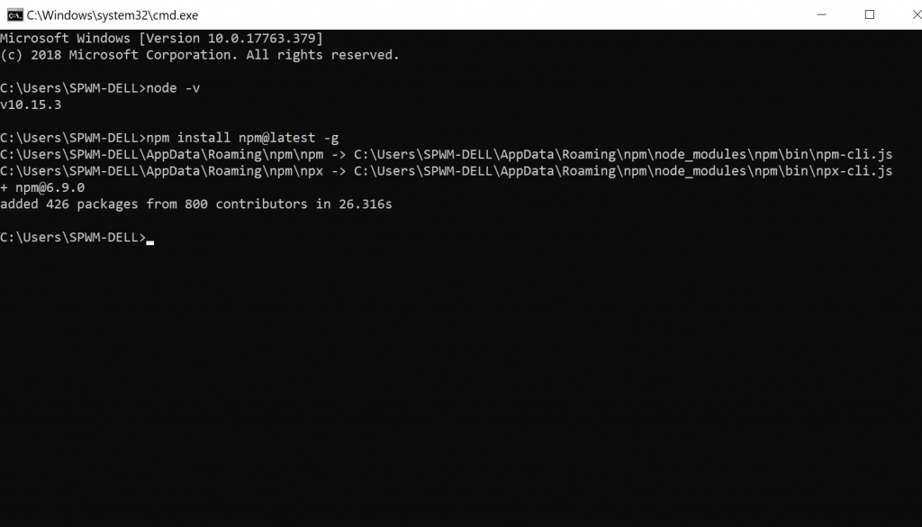 How to install NPM ( Node.js Package Manager ) - Web Development & Tech Blog | Spiceworks Myanmar