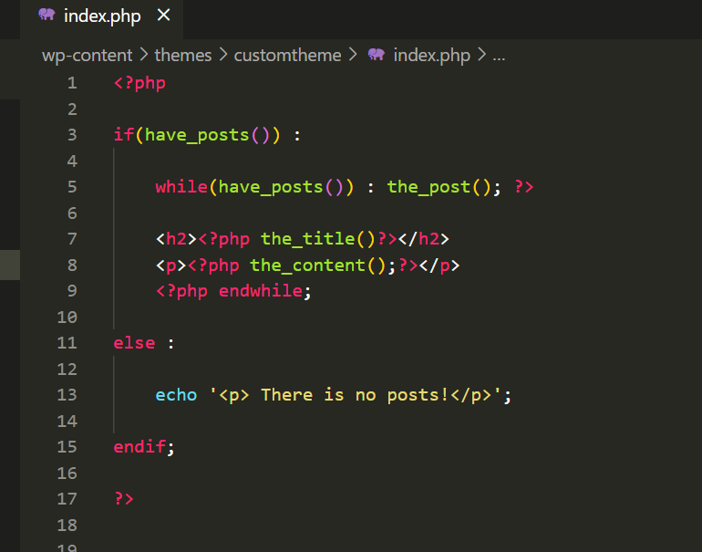 Wordpress custom theme basic step - Web Development & Tech Blog | Spiceworks Myanmar