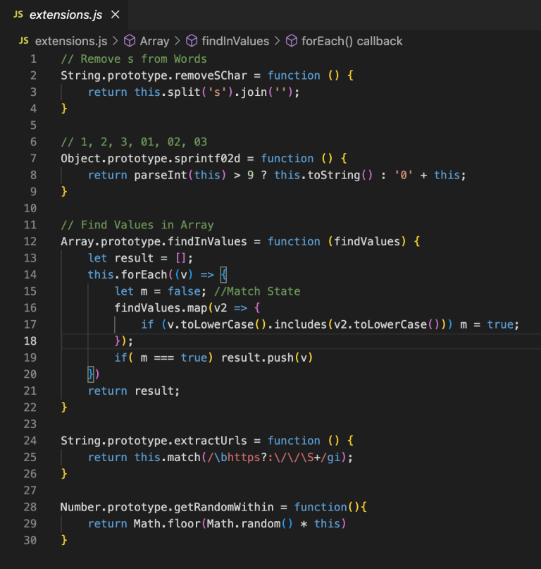 JavaScript (Prototype Extension) - Spiceworks Myanmar
