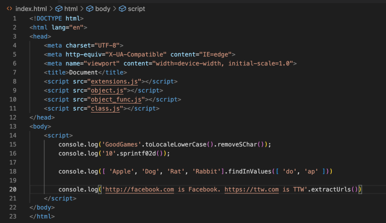 JavaScript (Prototype Extension) - Spiceworks Myanmar