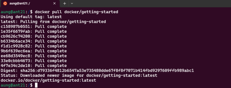 Docker (Quick Start Intro) - Spiceworks Myanmar