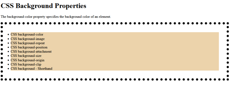 CSS Background Properties - Web Development & Tech Blog | Spiceworks Myanmar