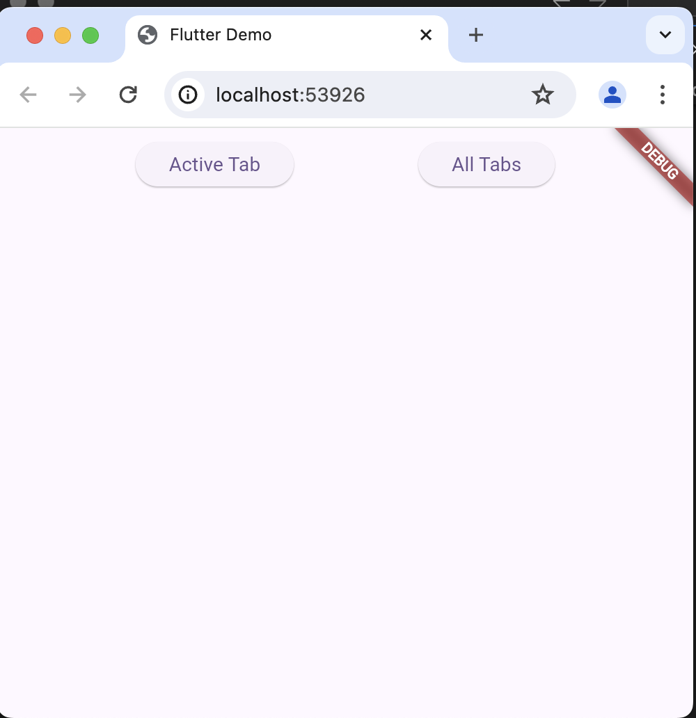 Flutter - How to get Browser Tab Information ? - Spiceworks Myanmar